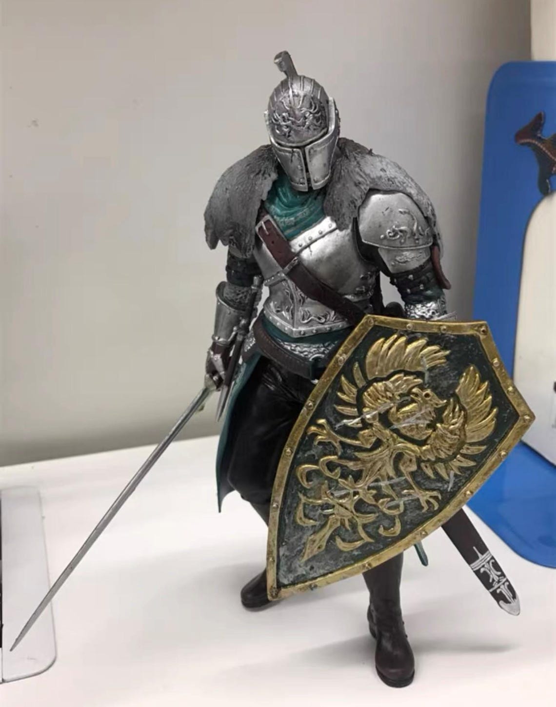 Dark Souls Faraam Knight Figure, Detailed Statue With Shield & Sword ...