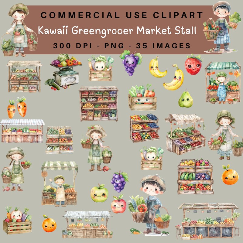 Greengrocer - Etsy