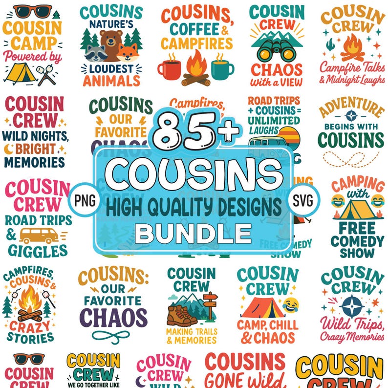 85+ Cousin Svg, Cousin Crew SVG Bundle, Cousins Matching T Shirt ...