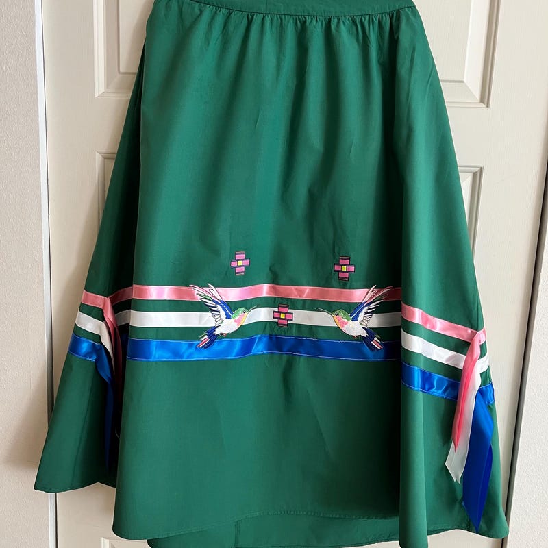 Native Ribbon Skirt - Etsy