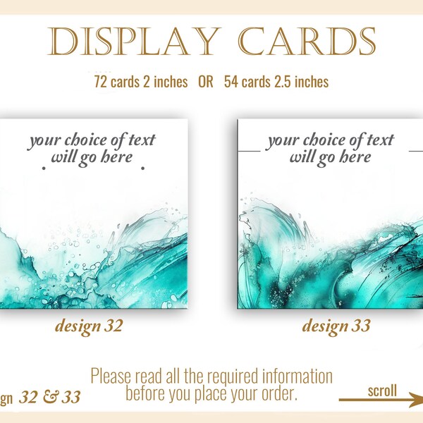 Custom Earring Cards - Make Your Own Earring Cards