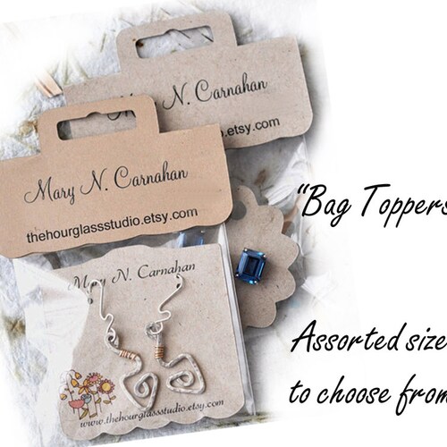 Bag Topper Custom Bag Topper Retail Bag Topper Hanging - Etsy