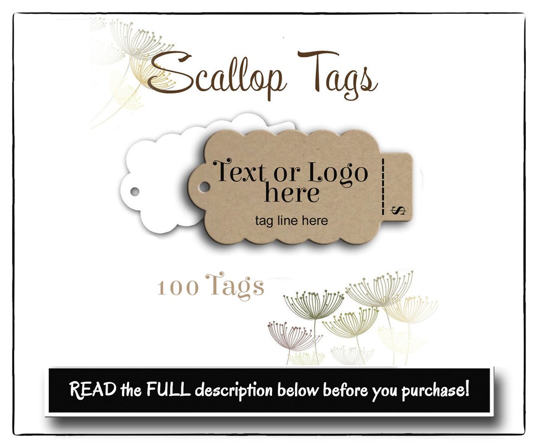 Tear off Tags 2 X 1 Incn, Perforated Price Tags, Price Tags, Jewelry ...