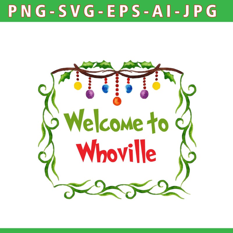 Printable Whoville Signs - Etsy