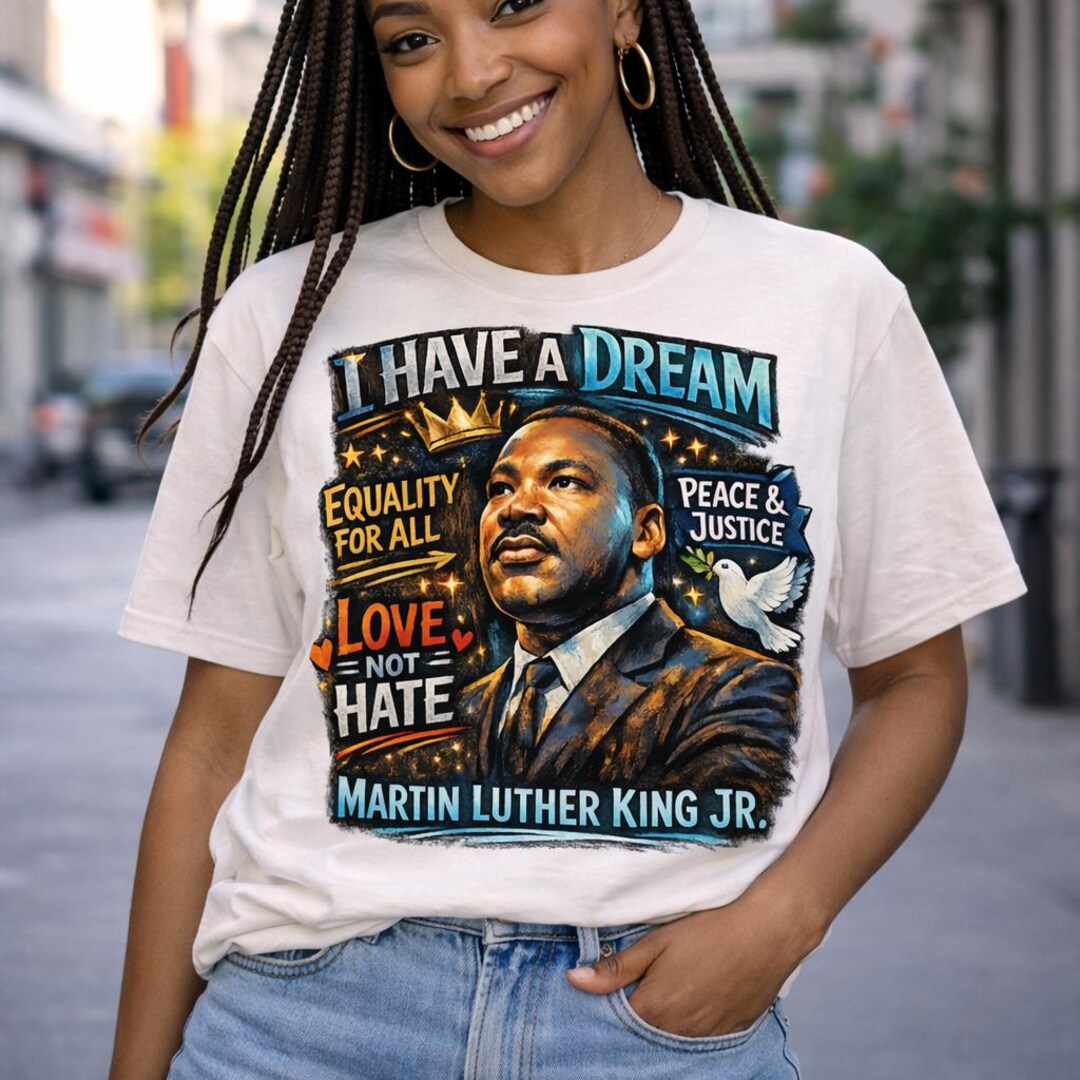 Martin Luther King Jr PNG | I Have a Dream Quote | MLK Day Black ...