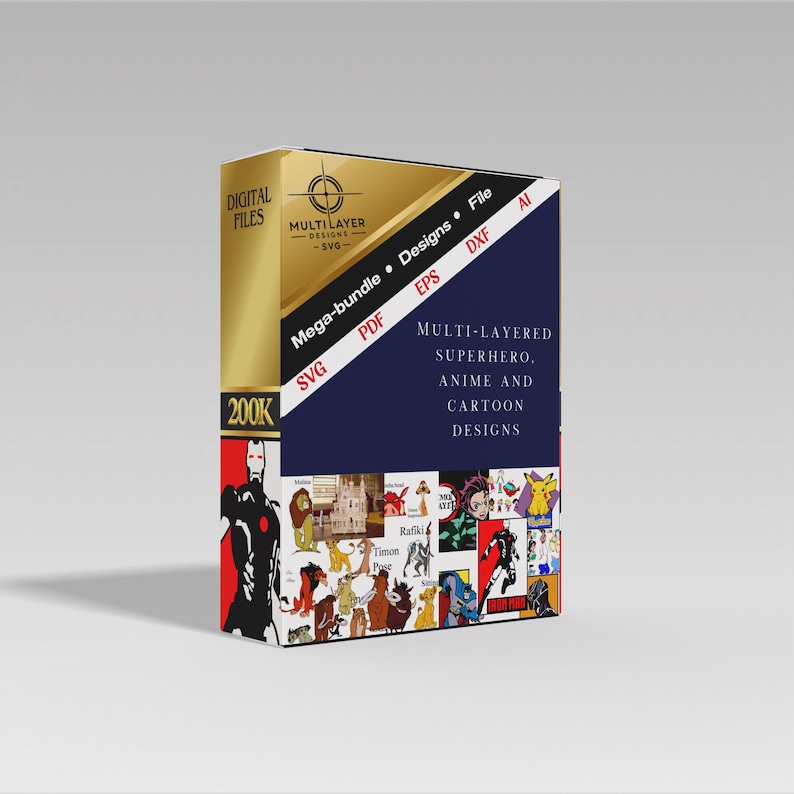 Latest Laser Cut SVG 200.000 Mega bundle, engraving Patterns, Fiber ...