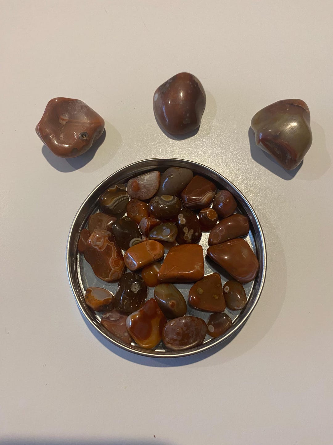 Tumbled Lake Superior Agates - Etsy