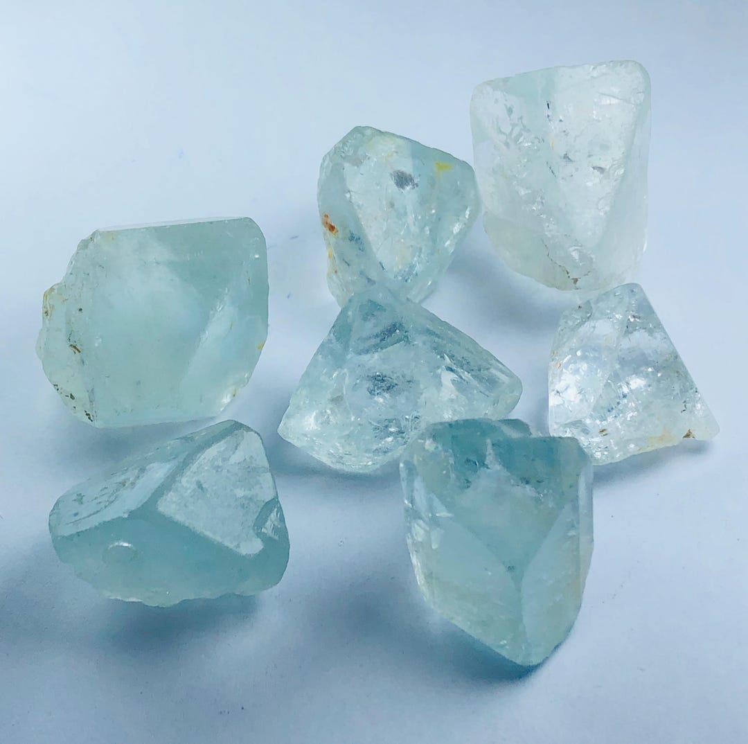 Natural Blue TOPAZ Crystals Lot From Paproke - Etsy