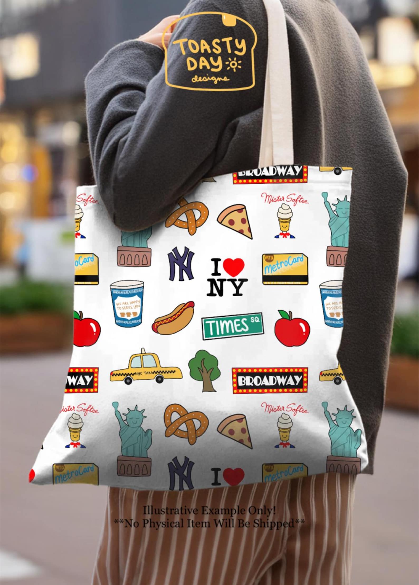 New York City NYC Seamless Pattern | 300dpi PNG | Digital Download for ...