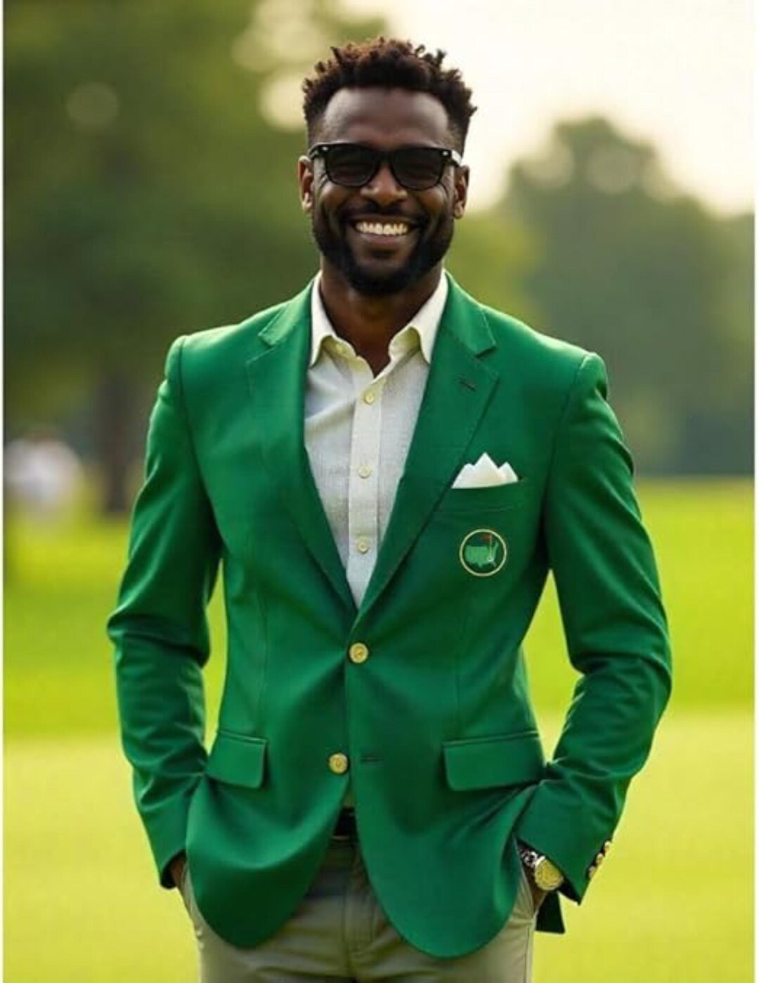 Men Sport Blazer Coat, Golf Green Blazer Coat, Sports Tournament Casual ...