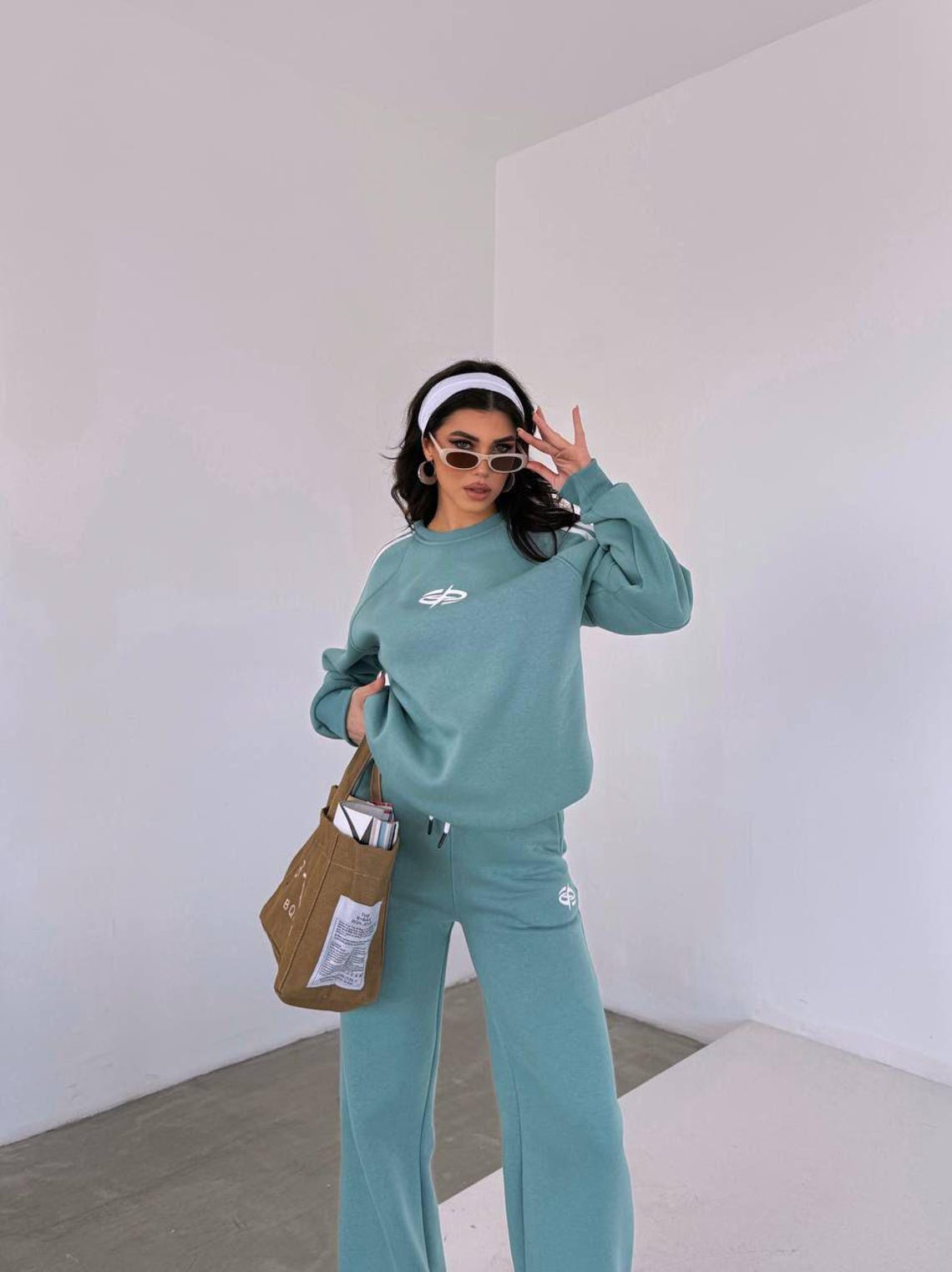 Women's Fleece Cotton Sweat Set: Cozy Winter Loungewear Tracksuit - Etsy