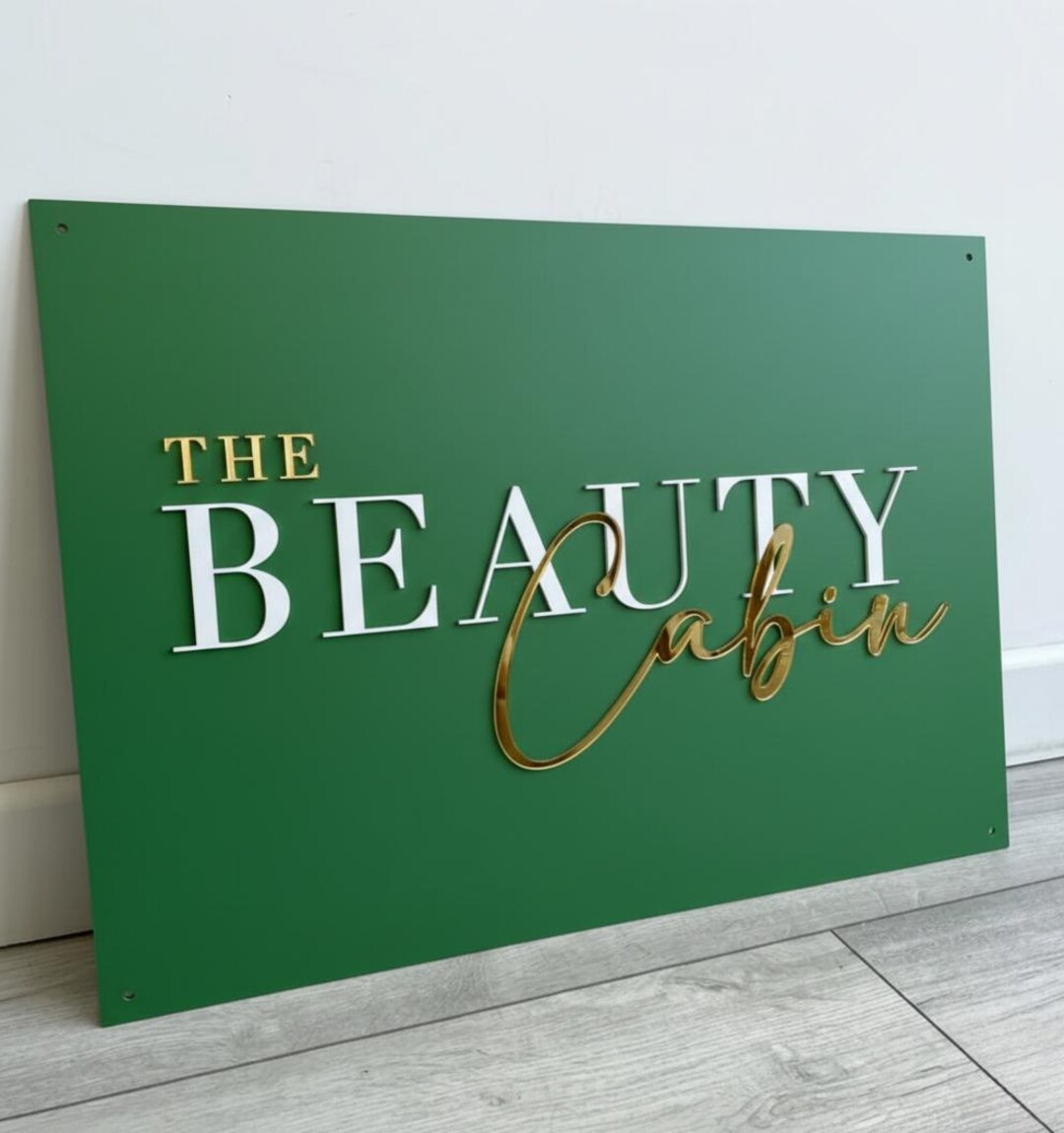 Custom Acrylic Business Sign , Personalized Office Sign, Acrylic ...