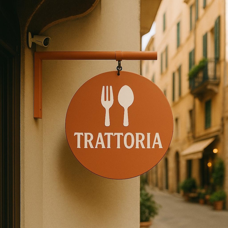 Blade Sign, Restaurant Business Sign, Double Sided Sign, Outdoor ...