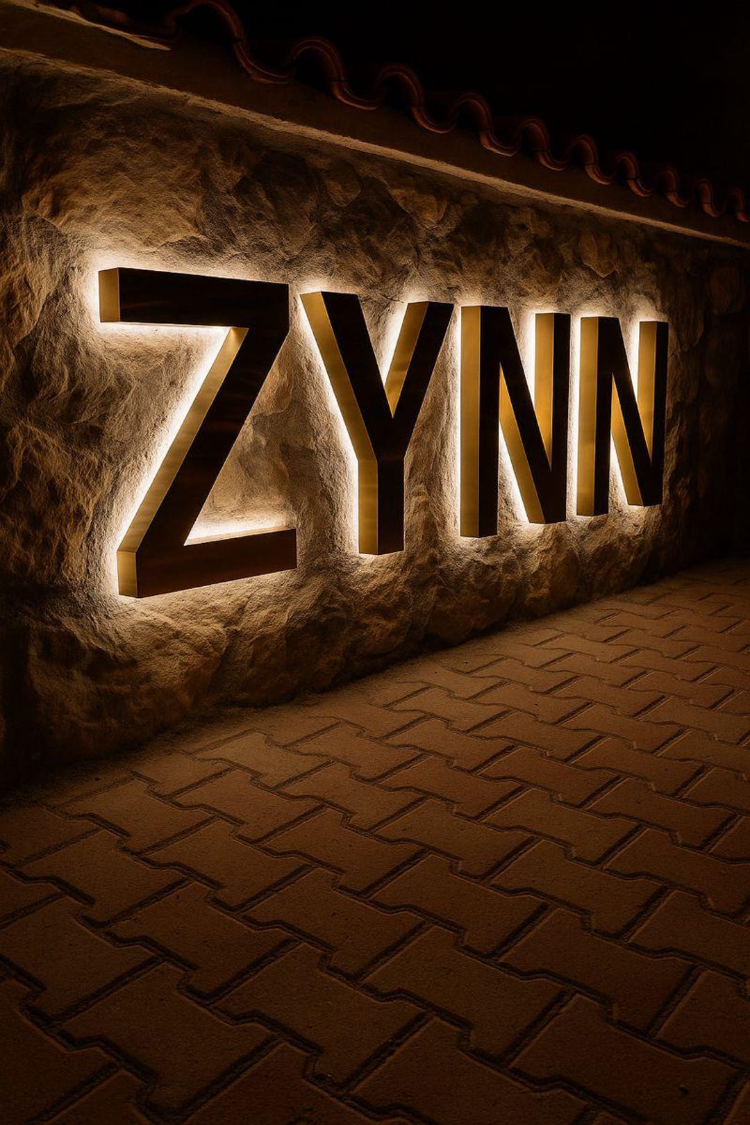 Custom Backlit Business Sign, Outdoor Logo Signs, 3D Metal Signage ...