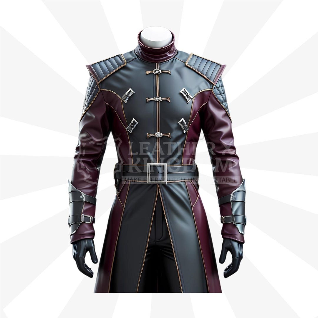 Legendary Duelist’s Renaissance Battle Leather Overcoat | Custom-made ...