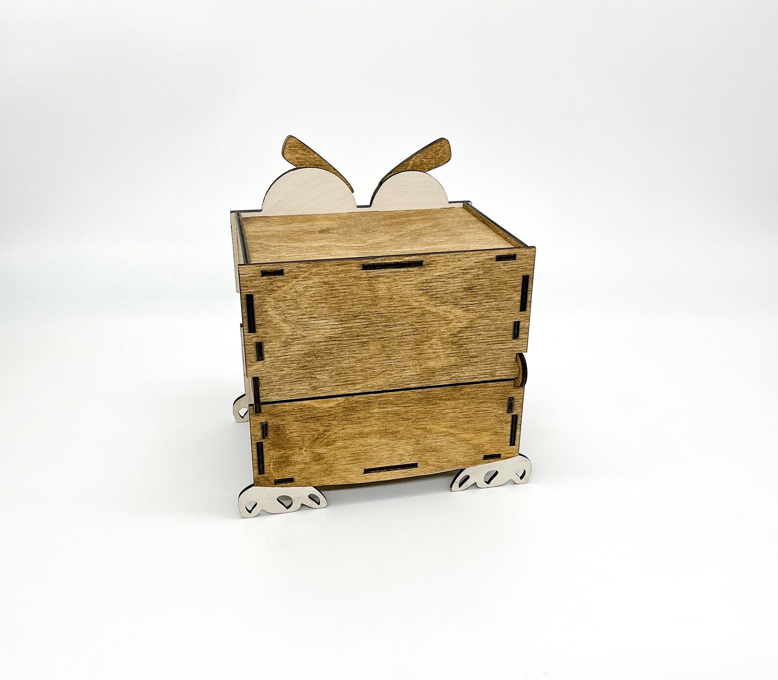 Googly Eyed Monster Box: Hand-stained Wooden Keepsake Storage - Etsy