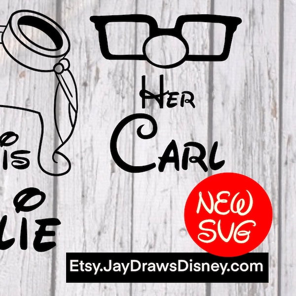 Carl and Ellie - Etsy