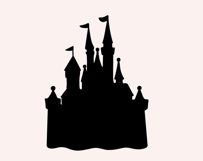 Princess Castle 3D Layered SVG DXF Cake Topper Digital Cricut ...