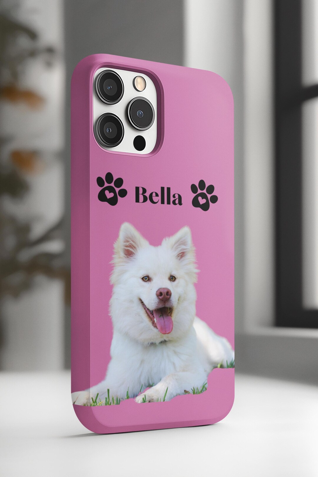 Personalized Dog Name, Pet Phone Case With Custom Photo, Cat Name ...
