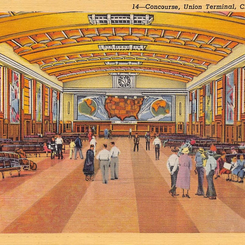 Cincinnati Union Terminal - Etsy