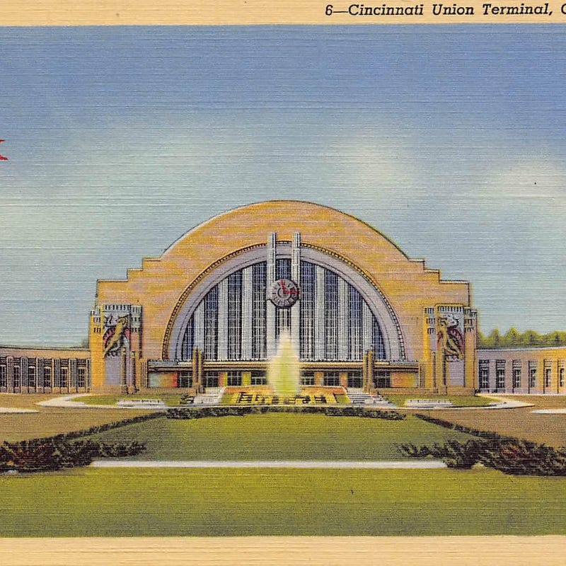Cincinnati Union Terminal - Etsy