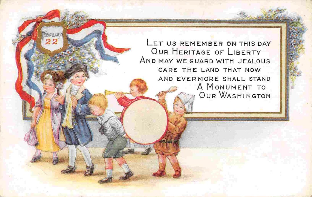 Remember George Washington Presidents Day February 22 Children Band ...