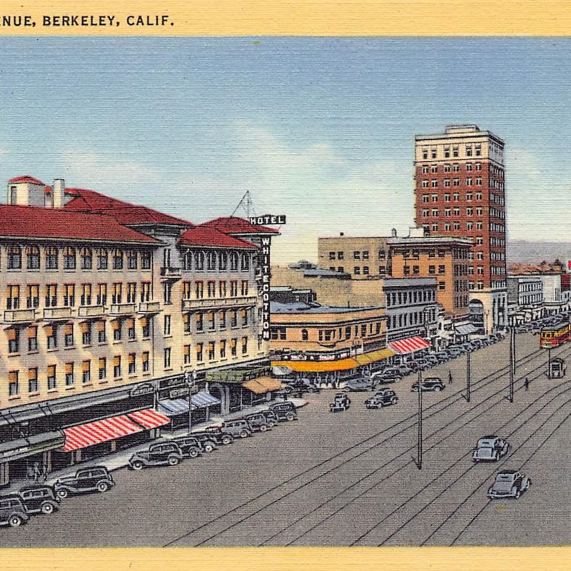 Vintage Berkeley Postcards - Etsy