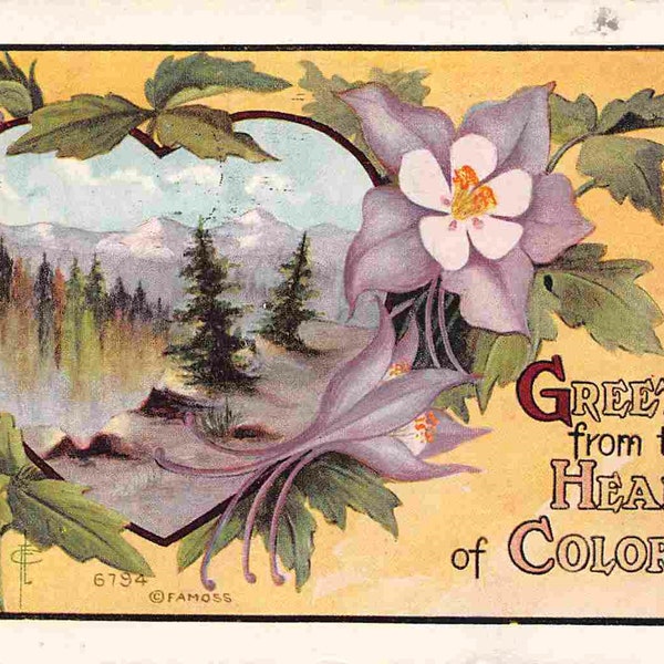 Colorado Postcards - Etsy