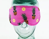 Pineapple Eye Mask Beach Blindfold Hawaiian Sleep Mask | Etsy