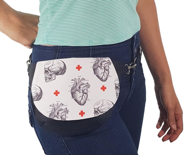 Anatomical Heart Fanny Pack Nurse Gift Hip Bag Medical Student Gift ...