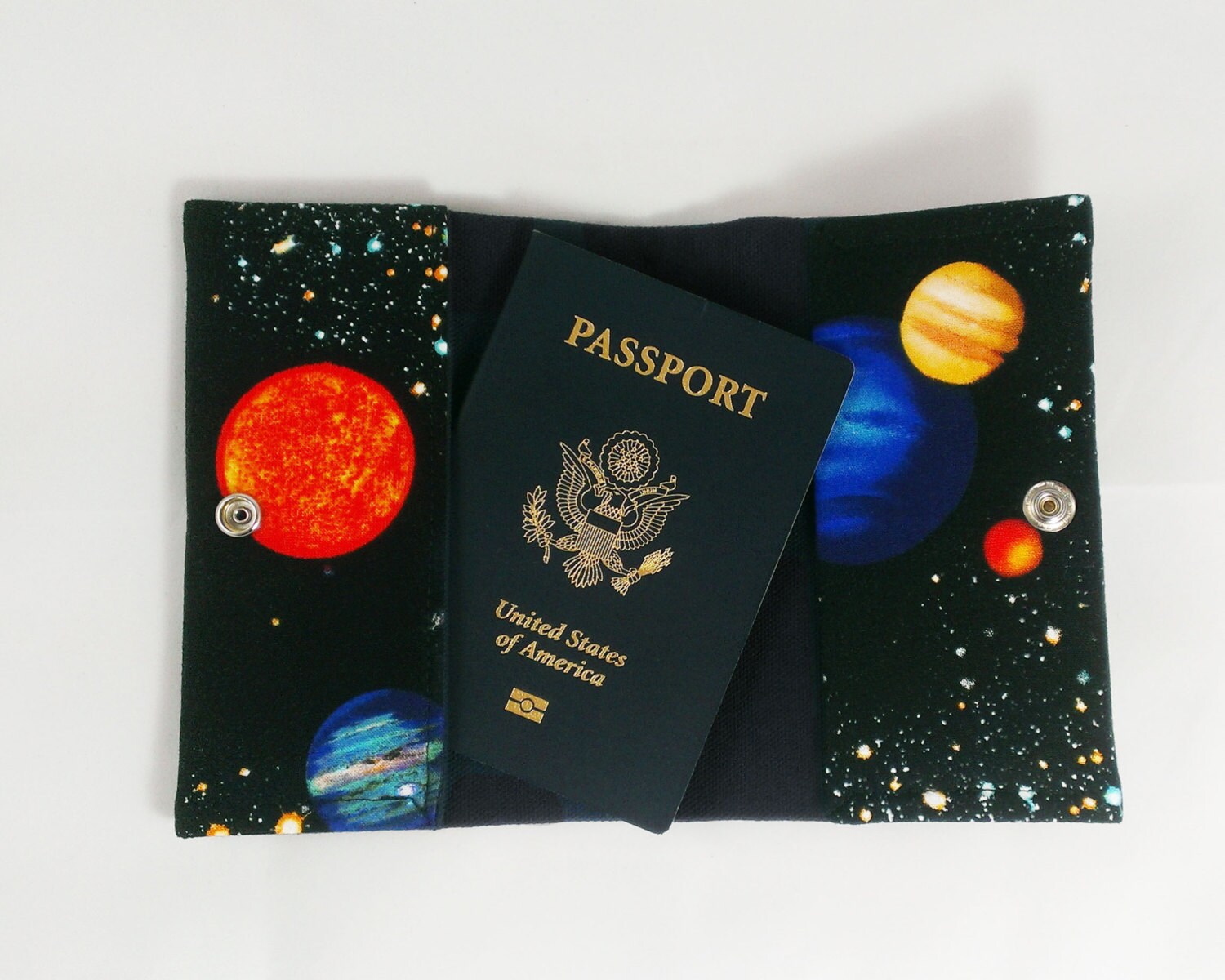 Solar System Passport Wallet: Planet & Constellation Travel Gift - Etsy
