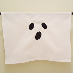 Halloween Kitchen Towel, Ghost Decor, Tea Towel, Goth Kitchen Decor ...