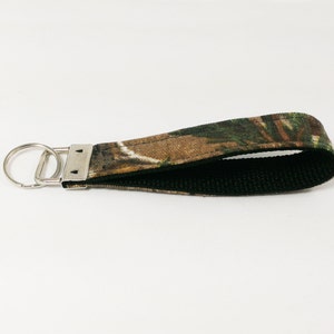 Camo Key Fob Camouflage Key Chain Men Gift for Deer Hunter Gift for ...