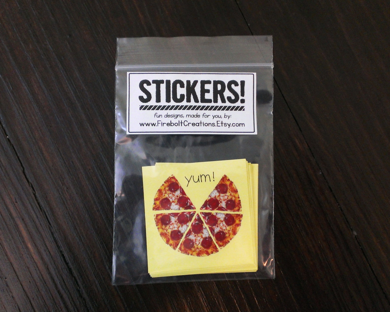 Pizza Sticker Pack Food Stickers Foodie Gift Pizza Gifts Pizza | Etsy