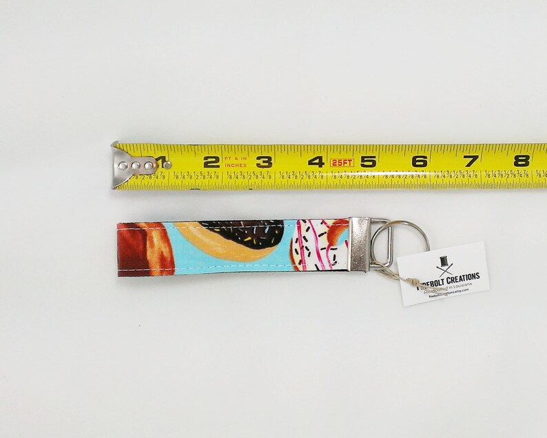 Donut Keychain Keyfobs Donut Keychain Funny Gift Key Chain Key - Etsy