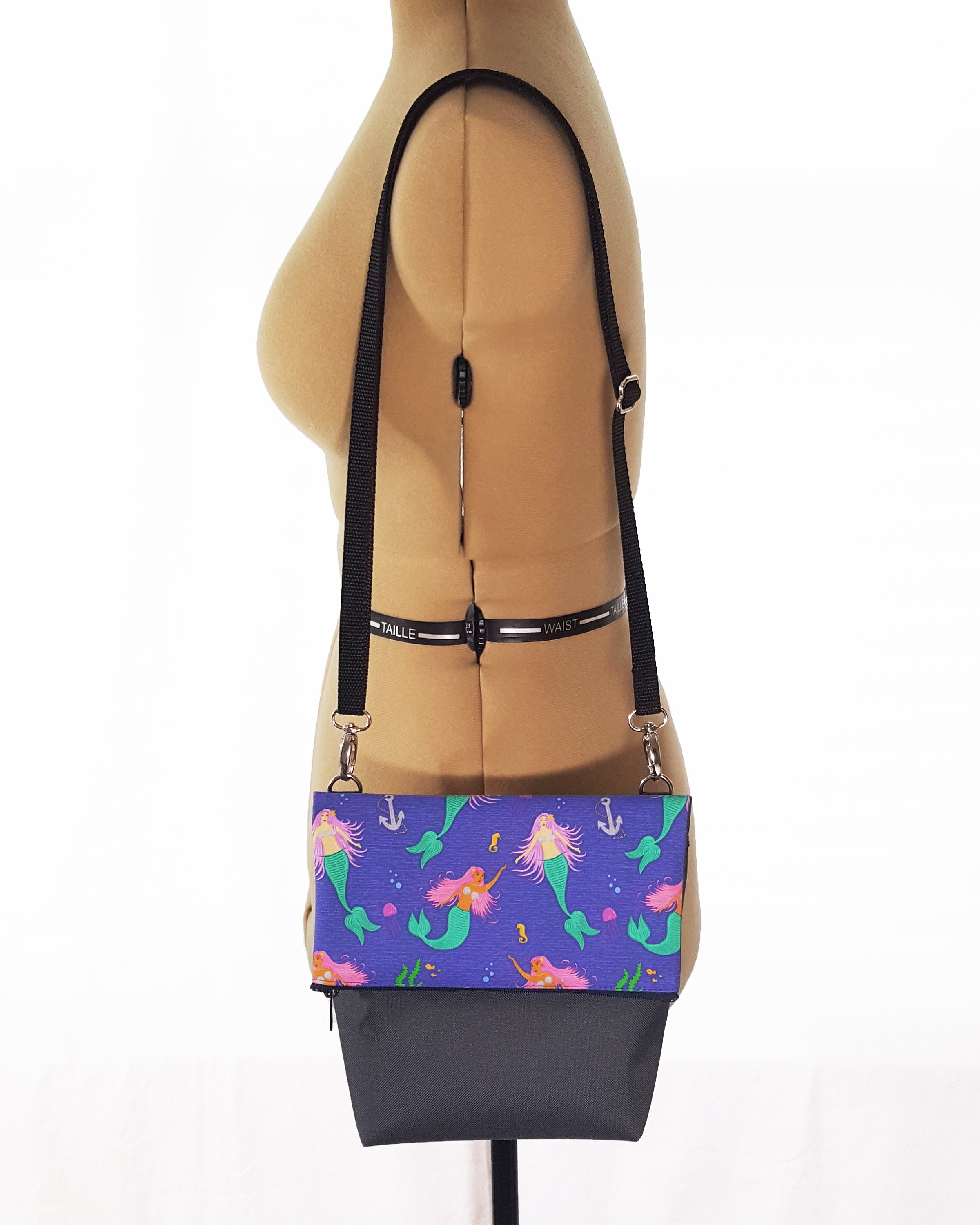 Mermaid Purse Crossbody Purse Shoulder Bag Small Messenger Bag | Etsy