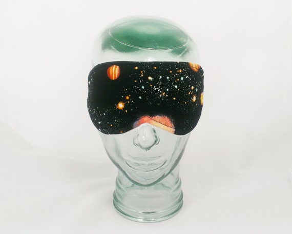 Planets Sleep Mask for women mens eye mask solar system | Etsy