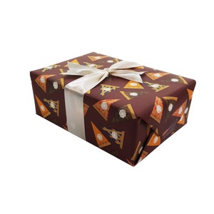 Pie Wrapping Paper, Thanksgiving Gift Wrap, Christmas Scrapbook Paper ...
