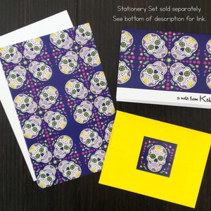 Sugar Skull Scrapbook Paper Dia De Los Muertos Decoupage Paper ...