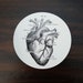 Anatomical Heart Stickers: Medical, Nursing, Goth Gift - Etsy