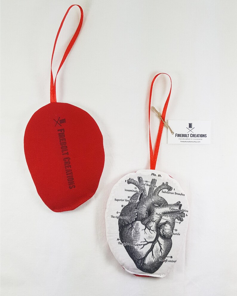 Anatomical Heart Christmas Ornament Nursing Student Christmas - Etsy