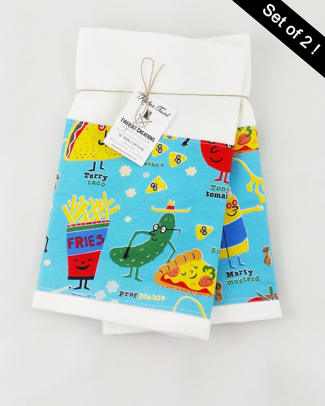 Funny Kitchen Towels Dish Towels Funny Best Hostess Gift New Homeowner ...