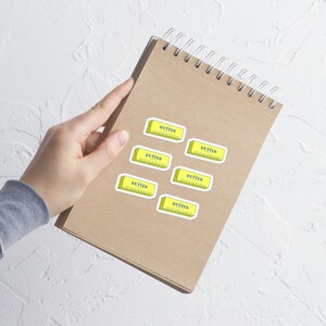 Butter Sticker Set, Small Stickers, Journal Stickers, Food Planner ...