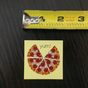 Pizza Sticker Pack Food Stickers Foodie Gift Pizza Gifts Pizza Party ...