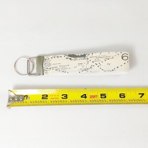 Airplane World Map Key Fob Key Chain Key Ring Key Leash Travel Gift Map ...