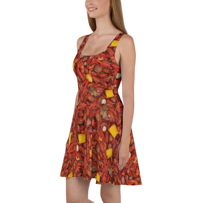 Crawfish Boil Dress Louisiana Skater Dress New Orleans Gear - Etsy