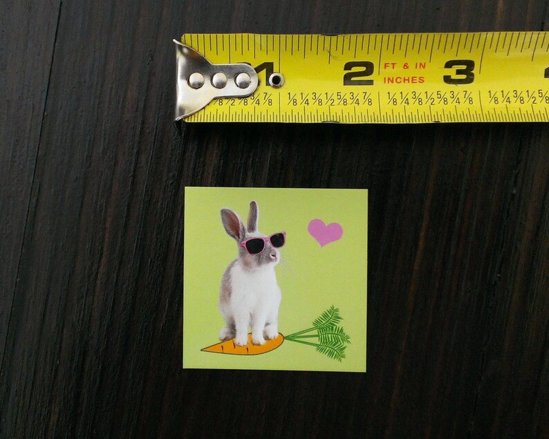 Rabbit Stickers Rabbit Lover Gift Bunny Party Favors Easter - Etsy