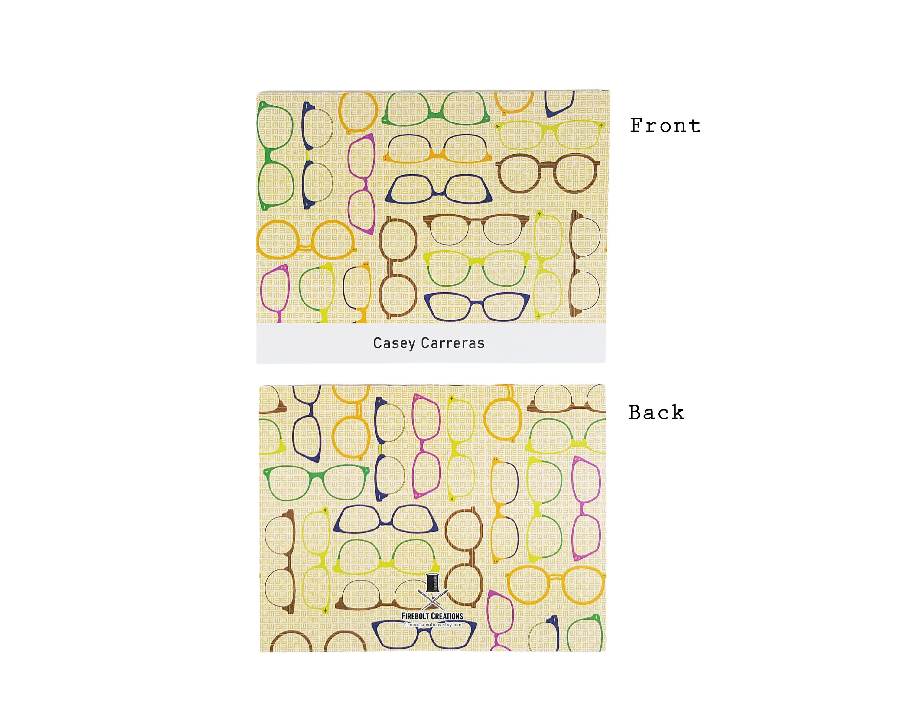 Glasses Stationary optometry note cards optometrist thank you | Etsy