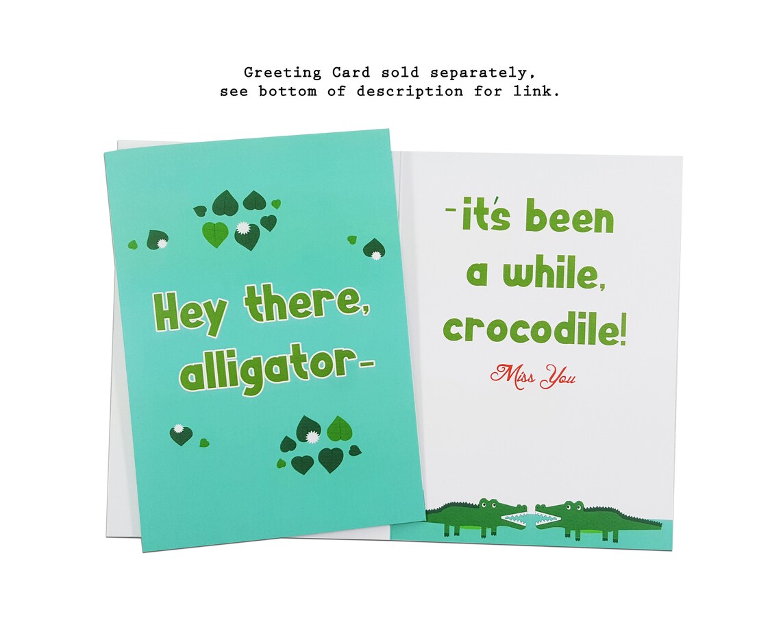 Alligator Wrapping Paper Sheets Crocodile Gift Wrap Florida - Etsy