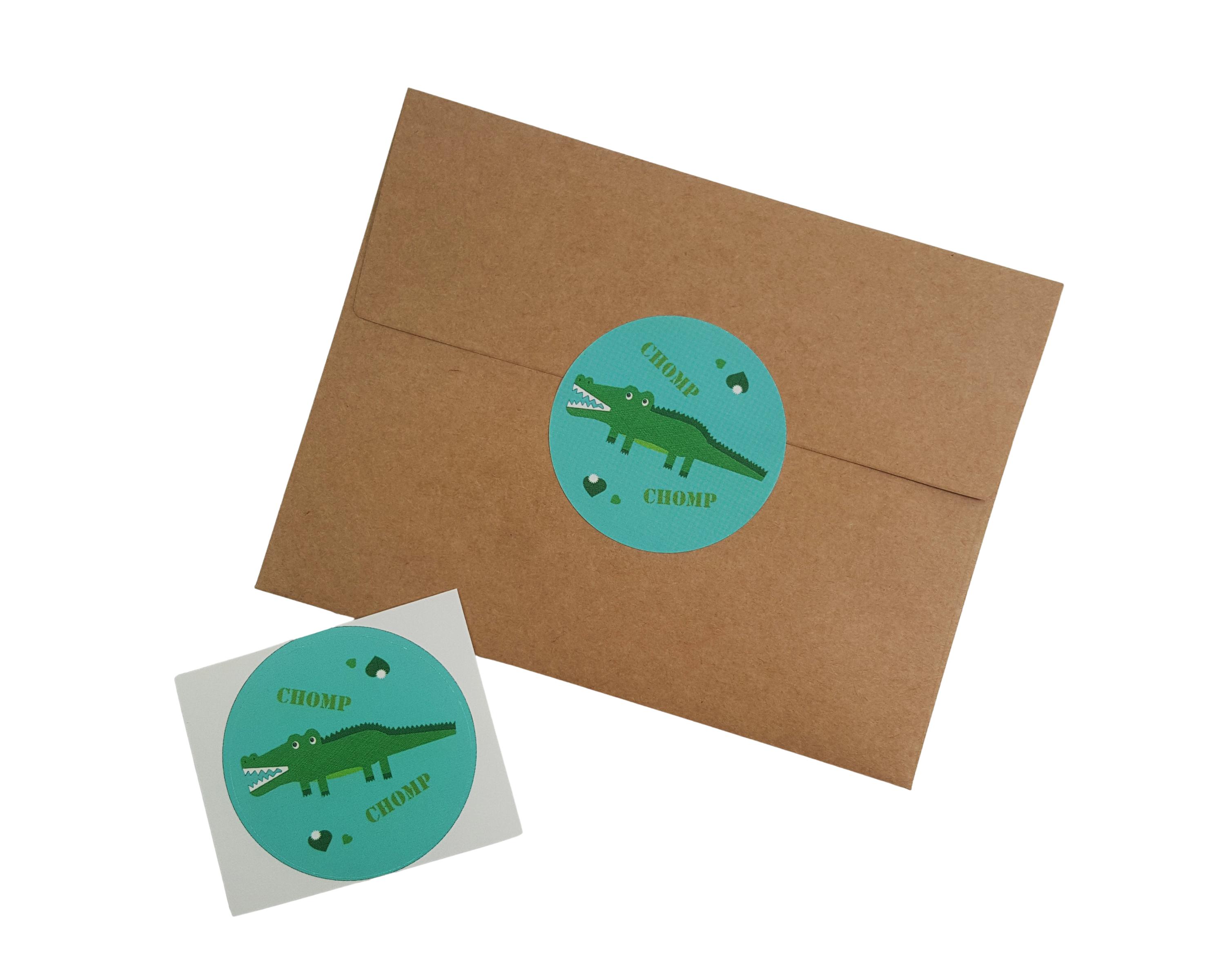 Alligator Stickers Crocodile Animal Stickers Alligator Art Cute ...